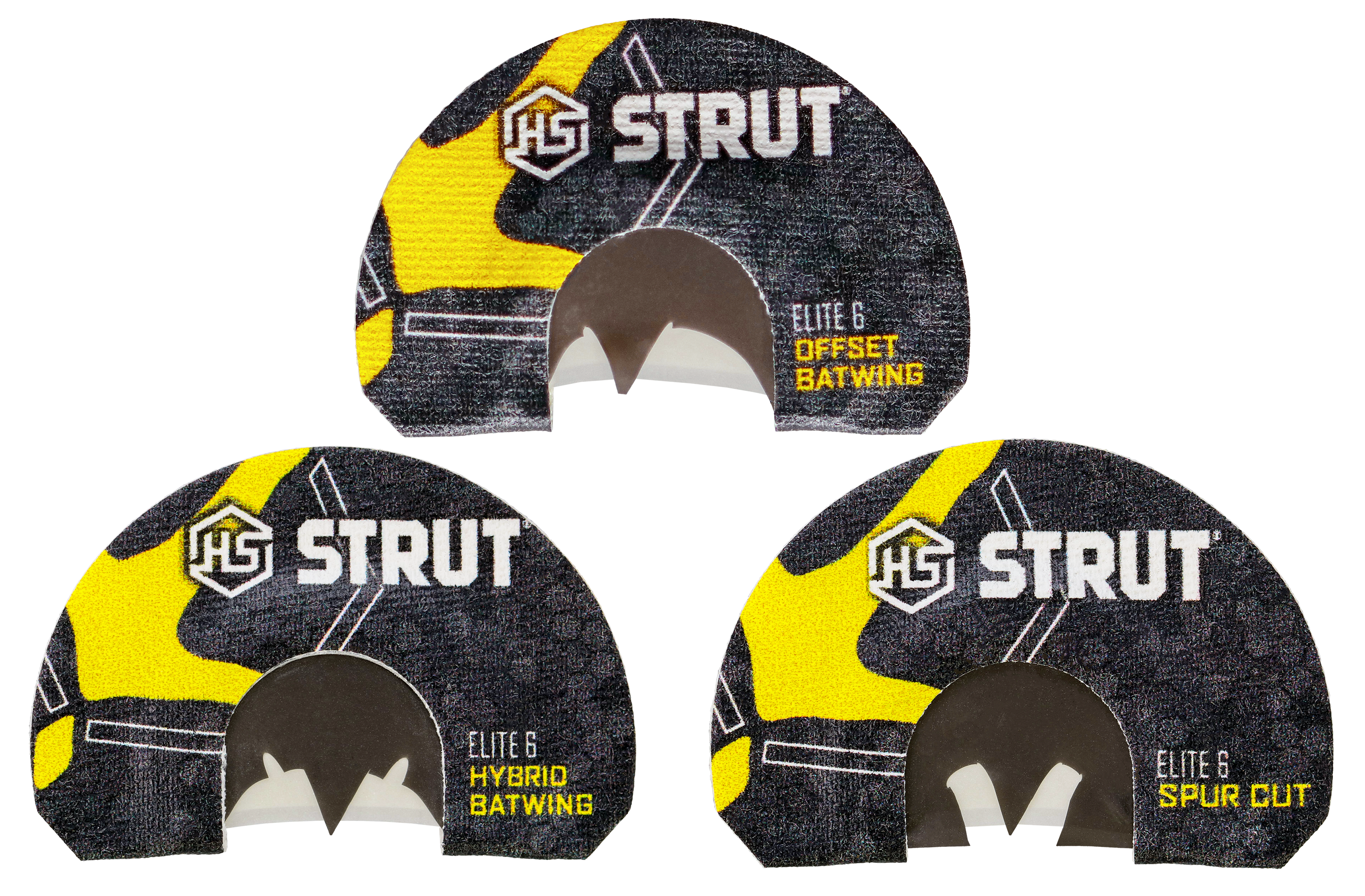 Hunter's Specialties Elite 6 Series Batwing Diaphragm Turkey Call Combo ...
